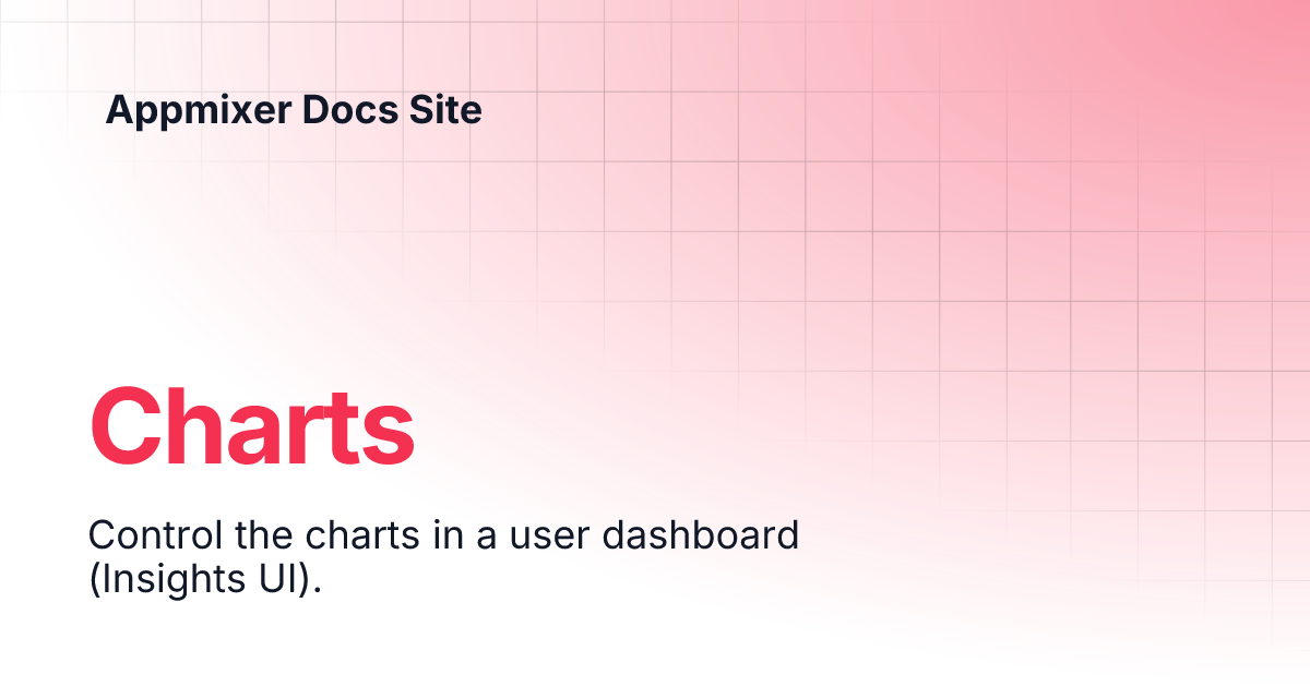 Charts | Appmixer Docs Site